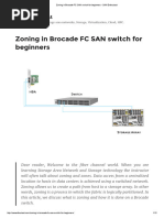 Brocade Switch Command Guide | PDF | Computer Mediated Communication | System Software