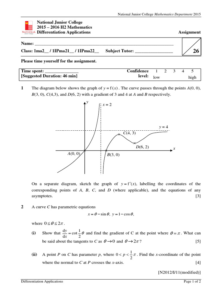 Differentiation Applications Assignment | PDF | Sphere | Surface Area Differentiation Applications Assignment | PDF | Sphere | Surface Area
