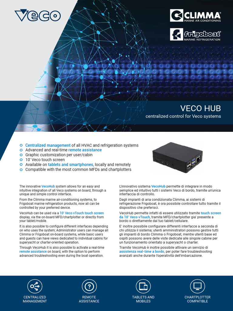 VECO VECOHUB Web | PDF | Refrigerator | Mobile App