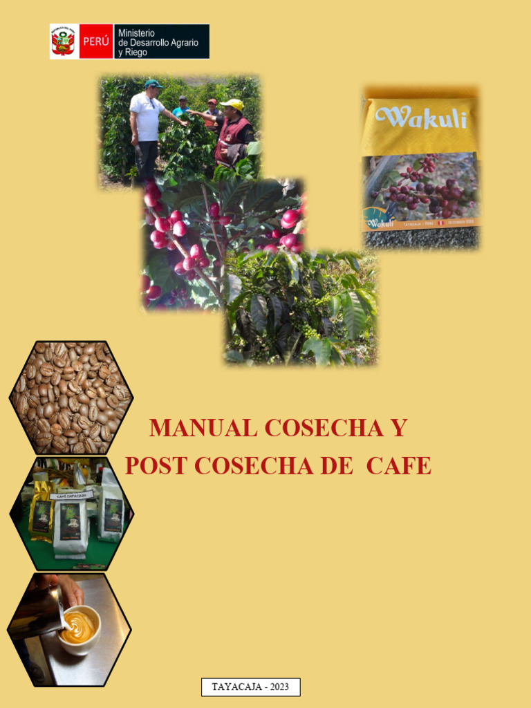 Manual de Cosecha de Café 2023 | PDF | café | Fermentación