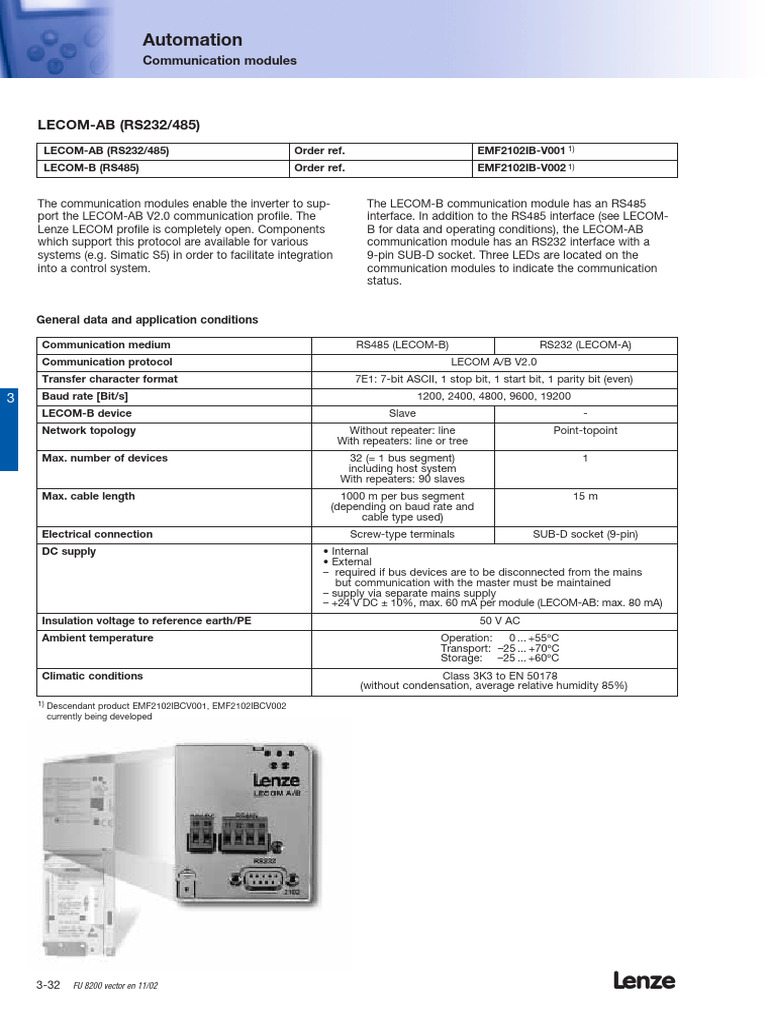 Manual Lecom Ab Li Aif Eng | PDF | Power Inverter | Mains Electricity
