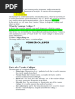 Vernier Caliper Practical Worksheet | PDF | Length
