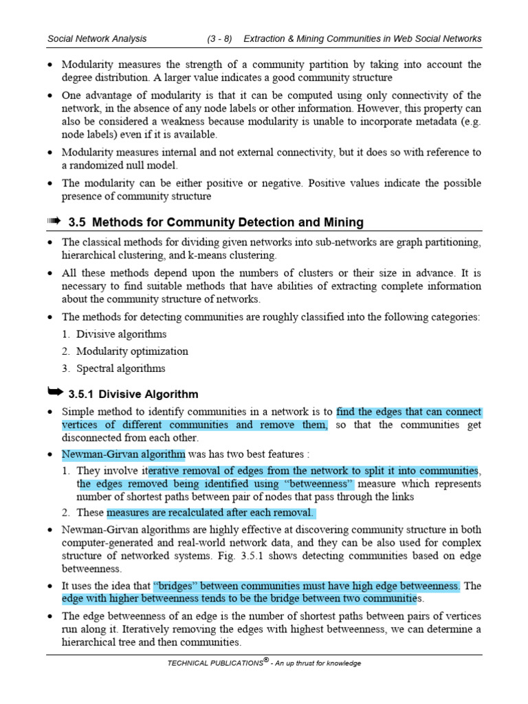 3 Community Detection Methods and Mining | PDF | Cluster Analysis ...