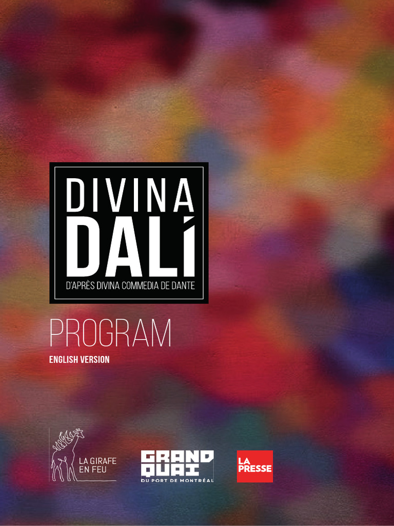 DD Program Eng v1 Presentation | PDF | Divine Comedy | Salvador Dalí