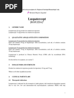 Evrenzo (Roxadustat) Product Overview | PDF | Anemia | Dose (Biochemistry)