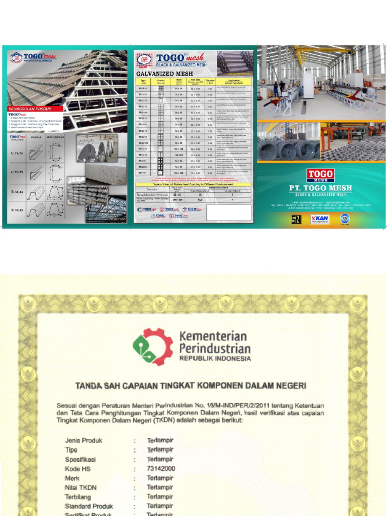 TKDN Wiremesh | PDF | Pengelolaan Keuangan & Uang