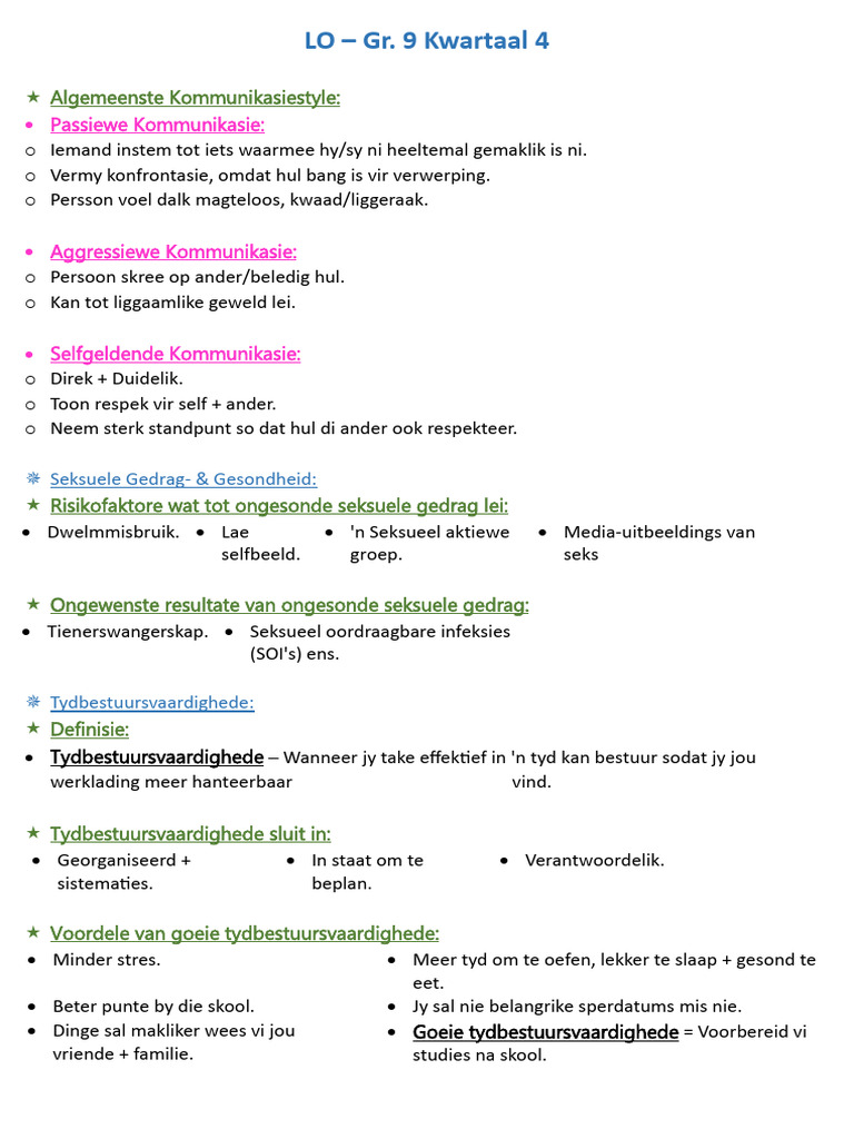LO-–-Gr.-9-Kwartaal-4 | PDF
