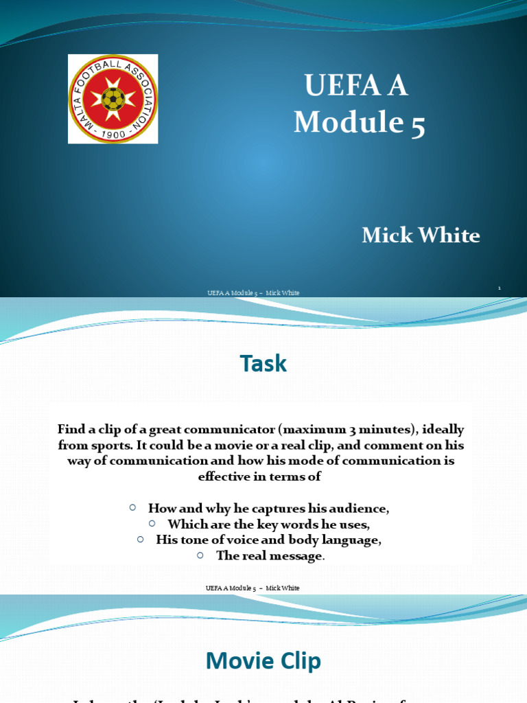 Presentation - Module 5 | PDF | Human Communication