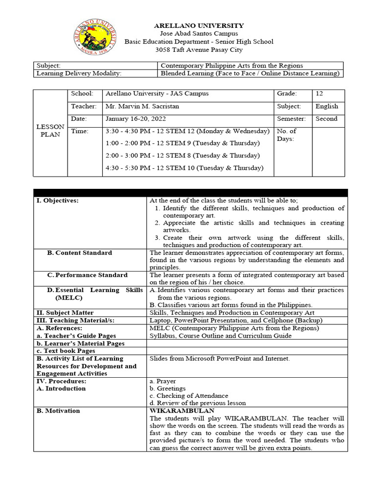 SACRISTAN LP Skills Techniques and Production in Contemporary Art | Download Free PDF | Learning ...