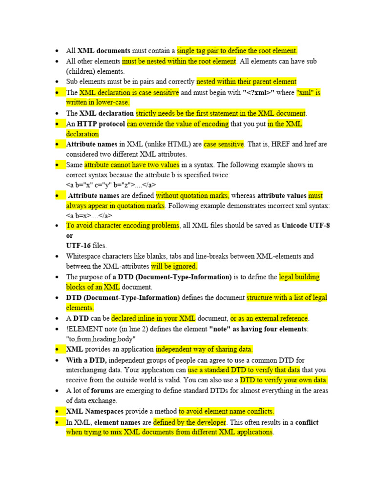 Cs 311 Pdf Xml Html Element 