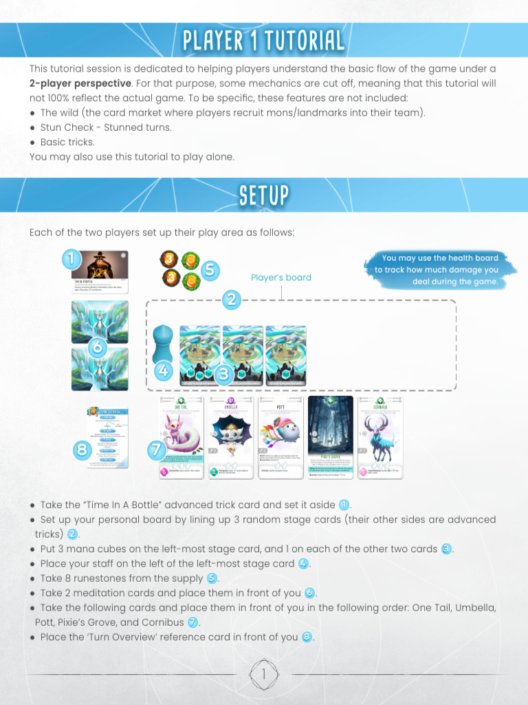 MNM - Tutorial Player 1 | PDF | Gaming