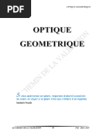 Compte Rendu TP Optique - Focométrie | PDF | Optique
