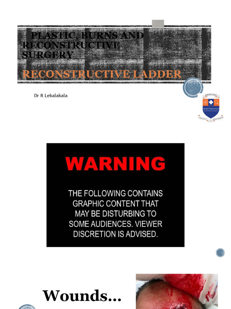 Reconstructive Ladder.pptx | PDF | Wound | Surgical Specialties