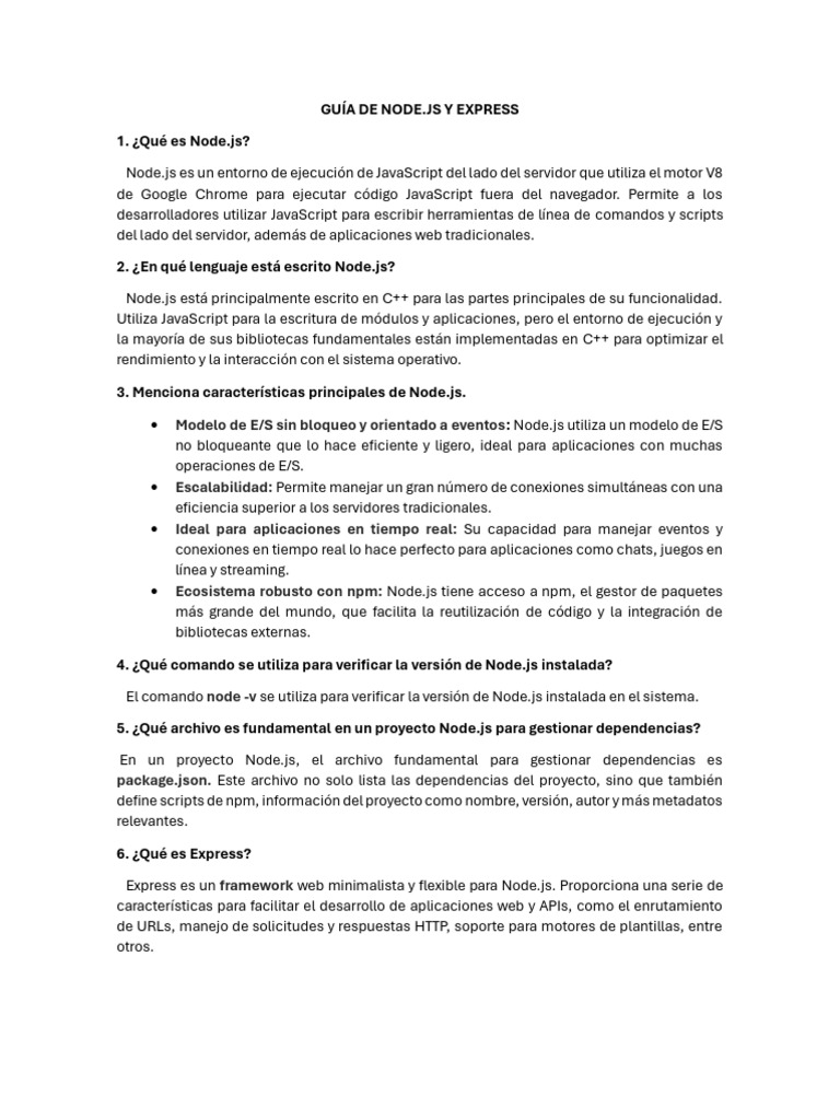 guia_1 node.js | PDF | Script Java | Modelo – Vista – Controlador