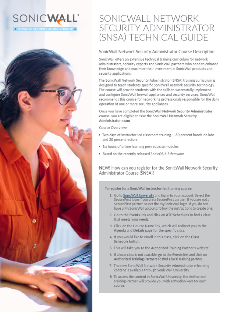 SonicWall Training for Network Pros | PDF | Educational Technology ...
