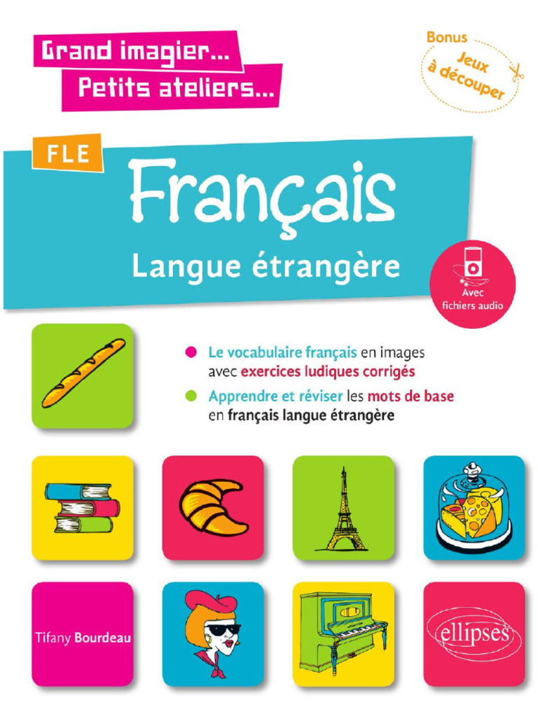 Le Vocabulaire Français en Images Avec Exercices Ludiques. Apprendre Et ...