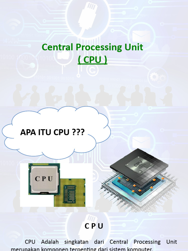 Struktur & Fungsi CPU-1 | PDF | Bisnis