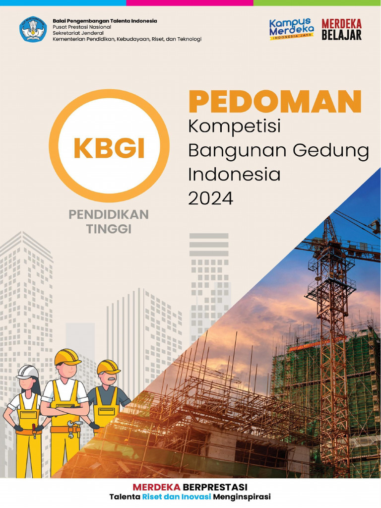 Pedoman Kbgi Xv Dikti -2024 | PDF
