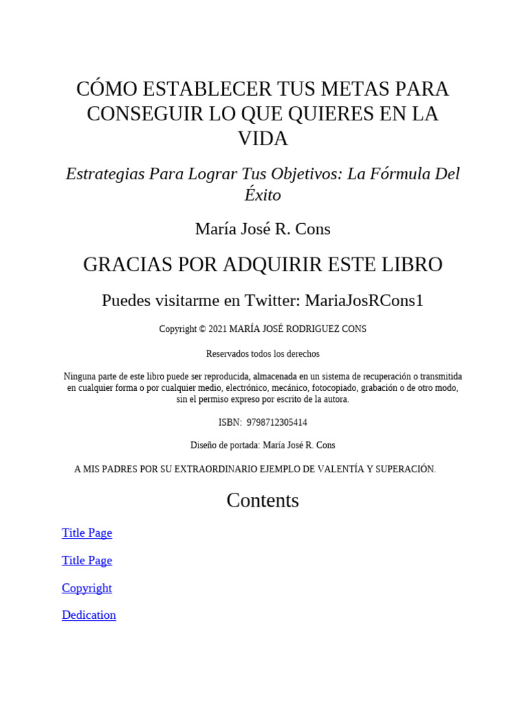 COMO ESTABLECER TUS METAS PARA CONSEGUIR LO QUE QUIERES EN LA VIDA ...