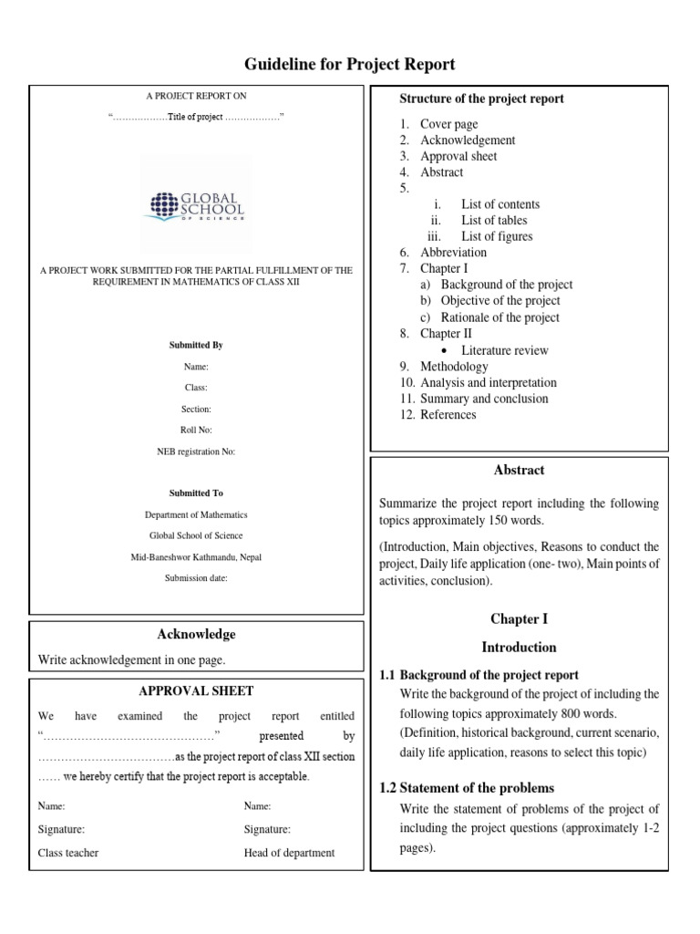 Project Topic Maths 2080 (GR .12) Edited | PDF | Function (Mathematics ...