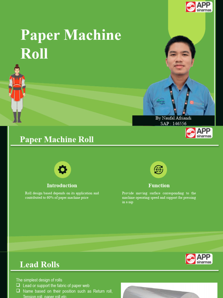 PPT Machine Roll | Download Free PDF | Wear | Materials