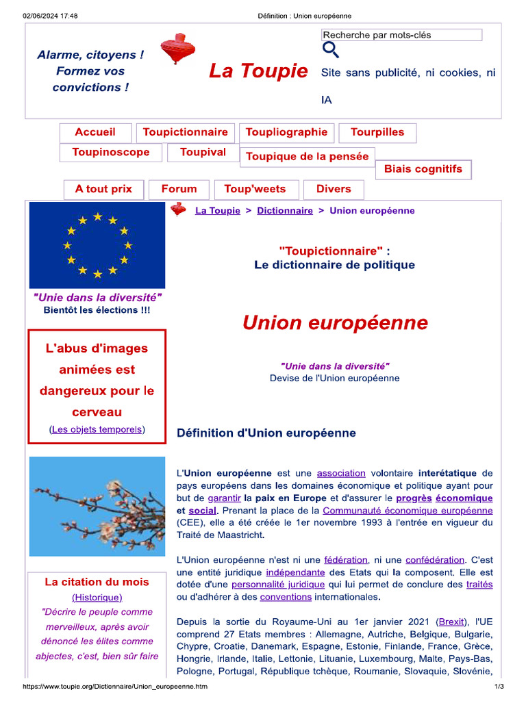 UE Définition | PDF