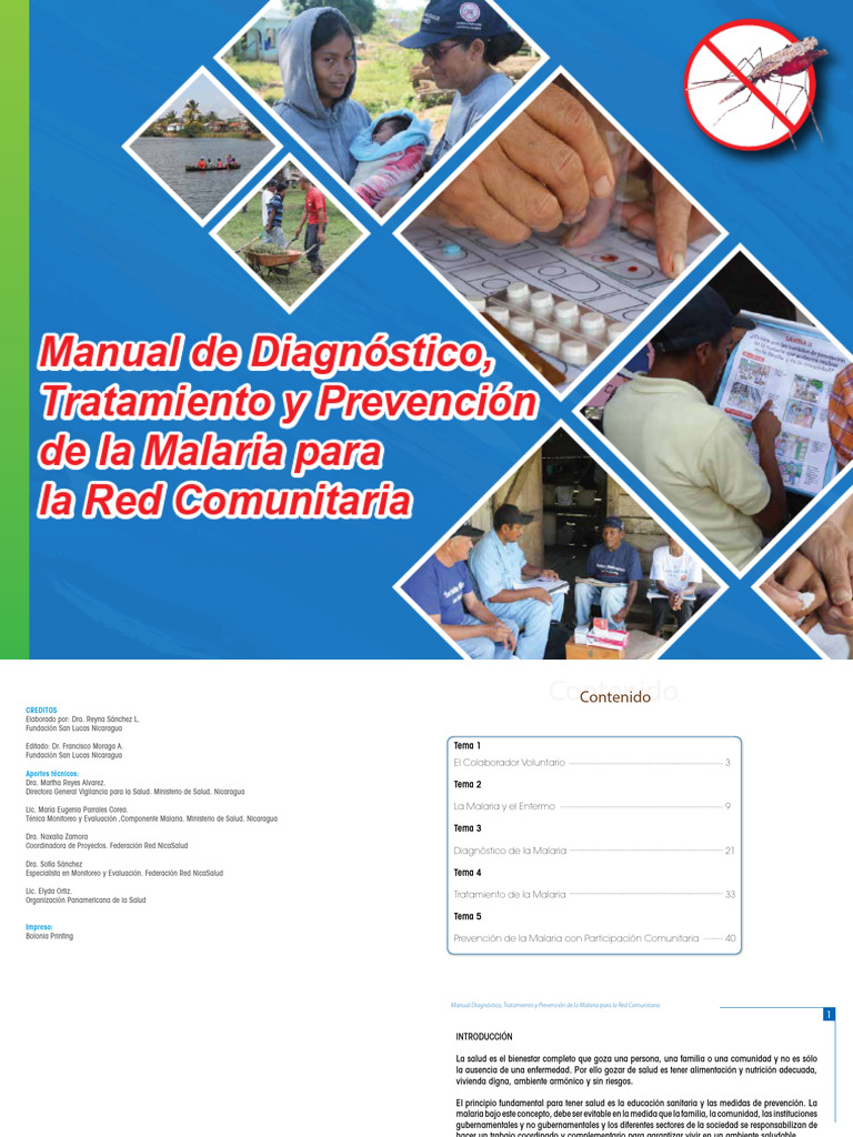 Guía de Prevención y Tratamiento de Malaria | PDF | Malaria ...