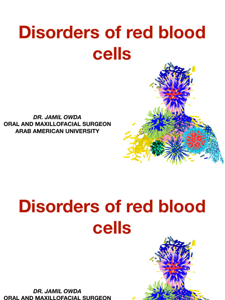RED BLOOD CELLS DISORDERS | Download Free PDF | Anemia | Vitamin B12