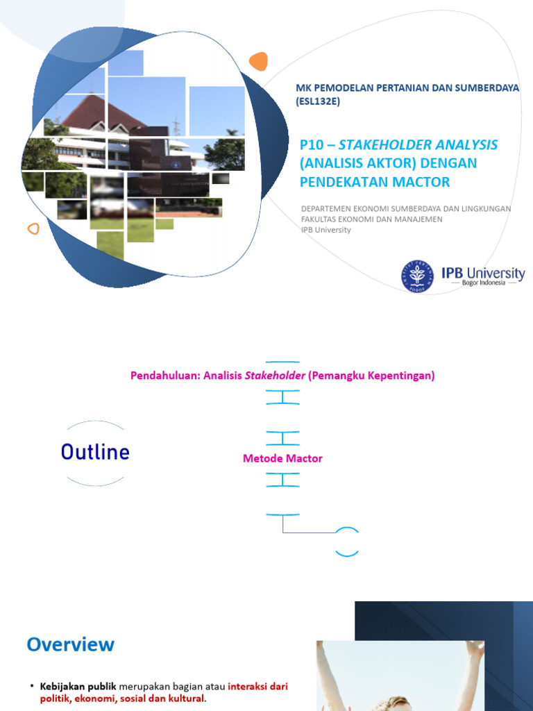 P10-MK pemodelan pertanian dan sumberdaya 2023 2024- Mactor | PDF