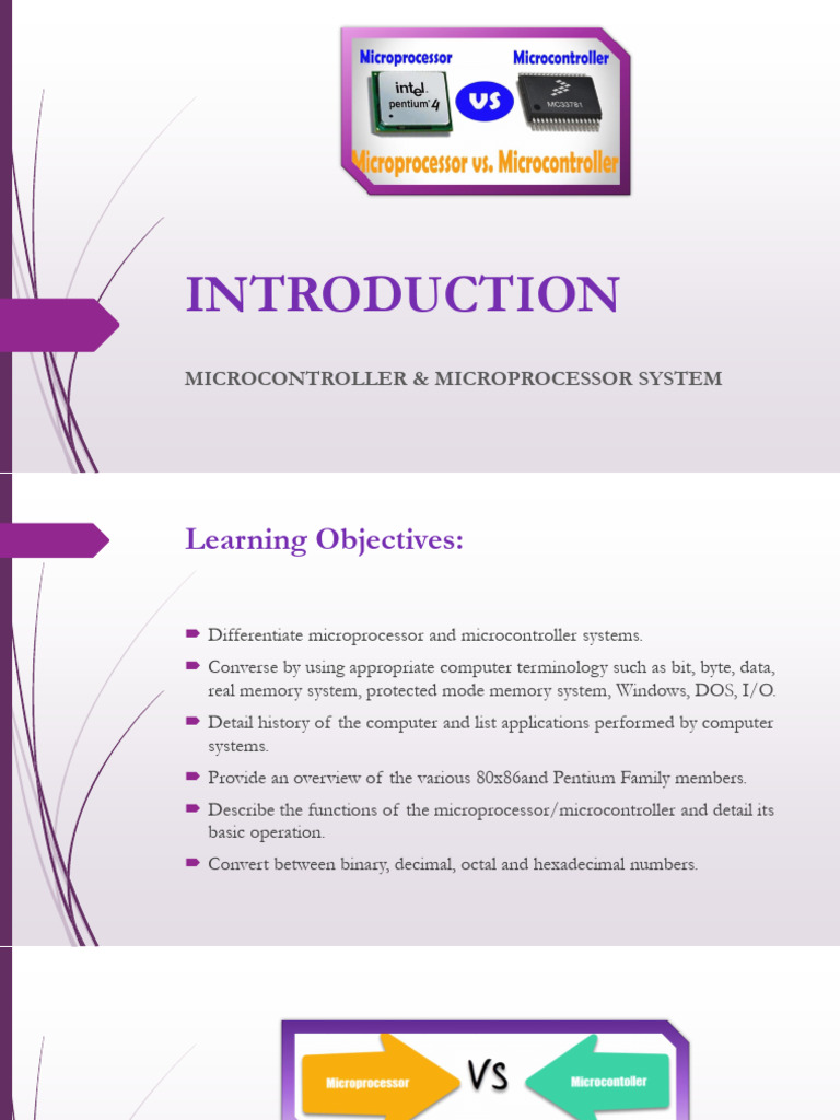 MCRL01E Module 1 | PDF | Microcontroller | Central Processing Unit