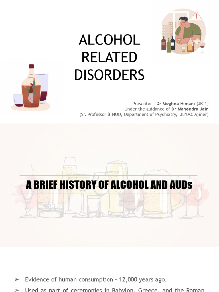 Alcohol Related Disorders | PDF | Benzodiazepine | Alcoholism