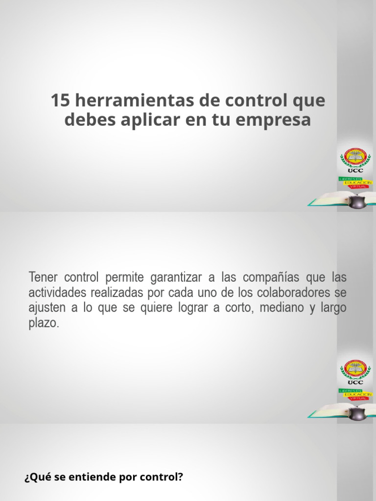 15 Herramientas de Control | PDF | Business