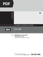 FD20 - Operator Manual | PDF | Door | Menu (Computing)