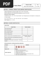 Nabakem Mega Check Cleaner MSDS | PDF | Personal Protective Equipment ...