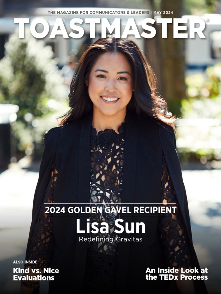Toastmaster Magazine May 2024 | PDF | Communication | Gesture