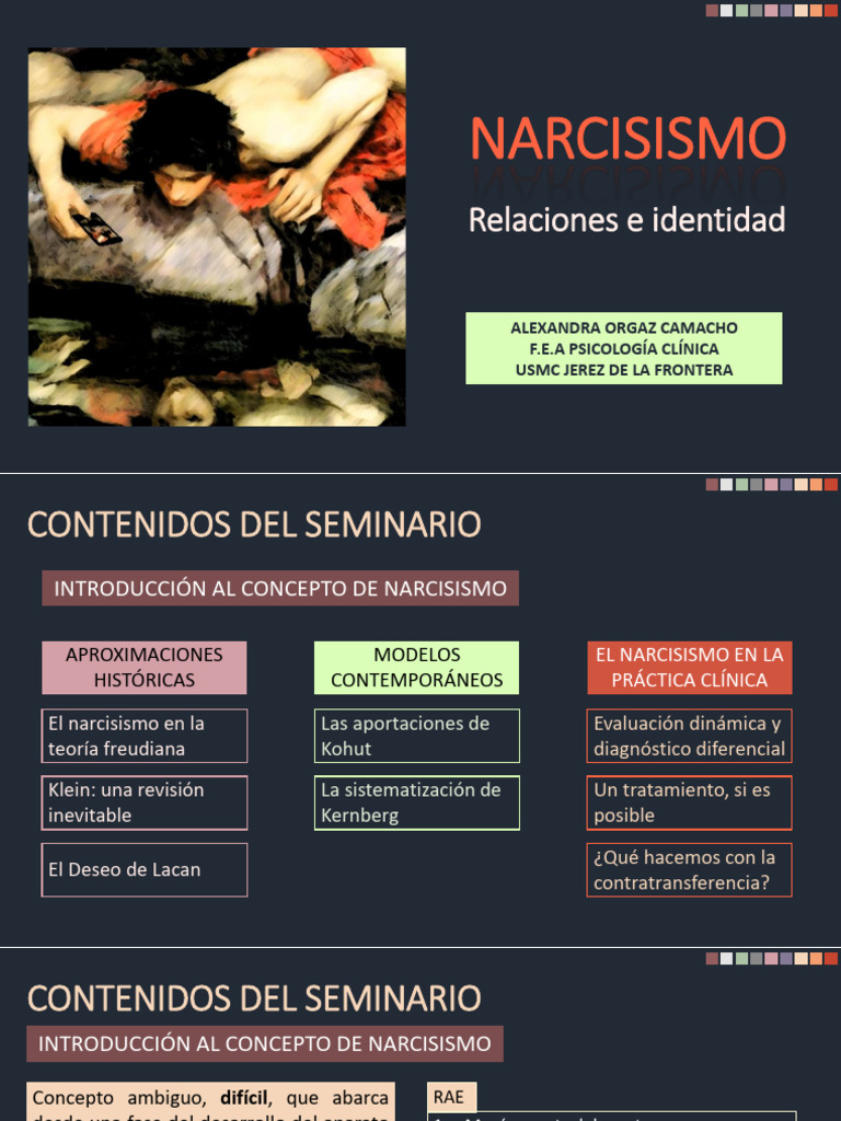 Revisión Del Concepto de Narcisismo | PDF | Narcisismo | Jacques Lacan