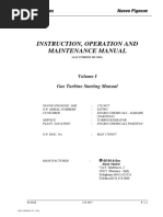 Customer Documentation: Operation & Maintenance SGT-500, SGT-600, SGT ...