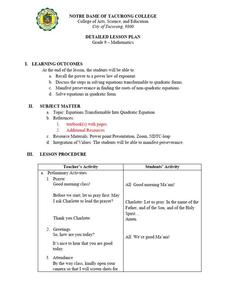 DETAILED LP Equation Transformable Into QE | PDF | Mathematics | Algebra
