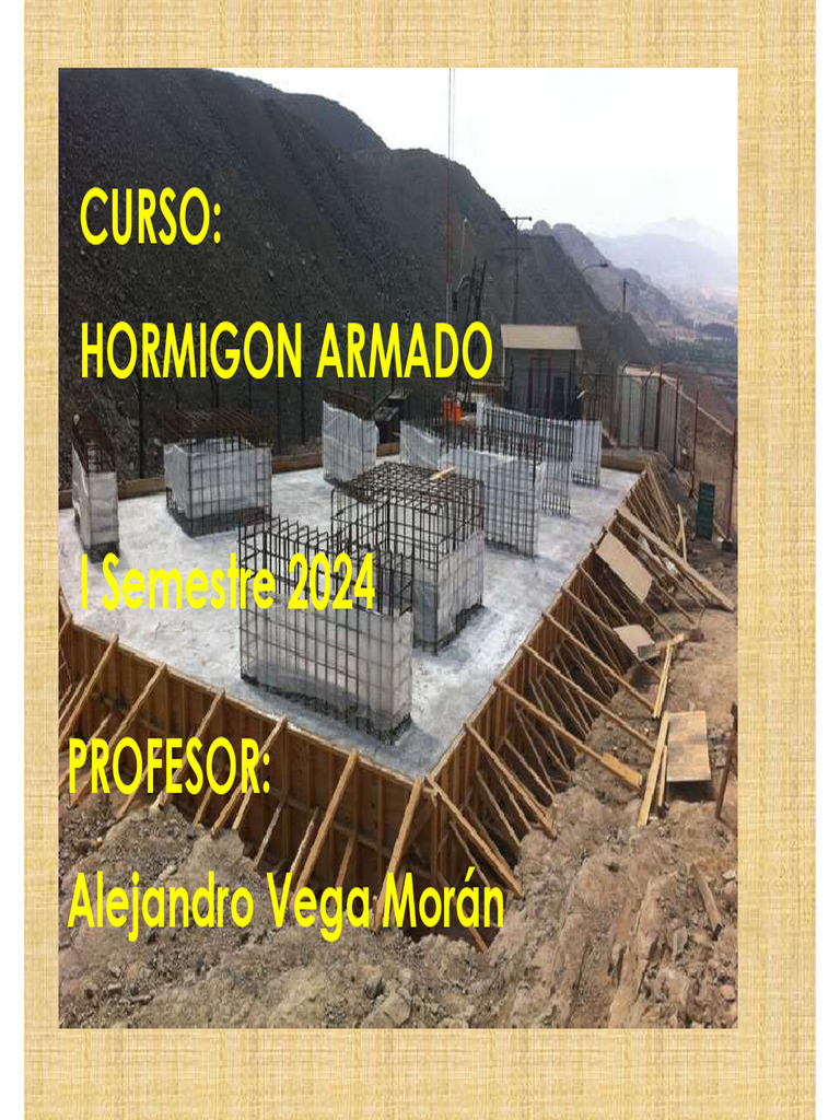 Diseño de Hormigón Armado 2024 | PDF | Hormigón | Concreto reforzado