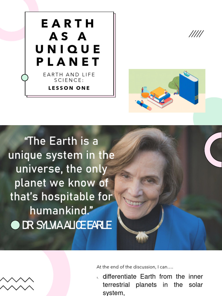 Lesson 1 Earth As A Unique Planet | PDF | Earth | Atmosphere