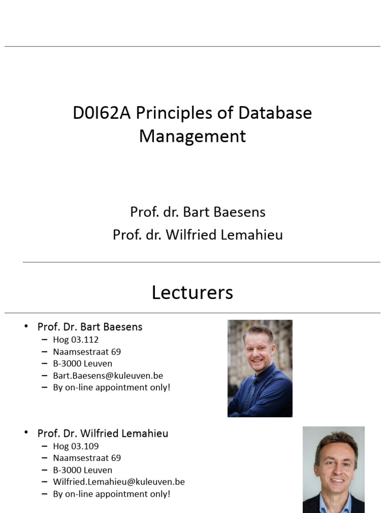 Database Management Course Overview | PDF | Databases | Relational Database