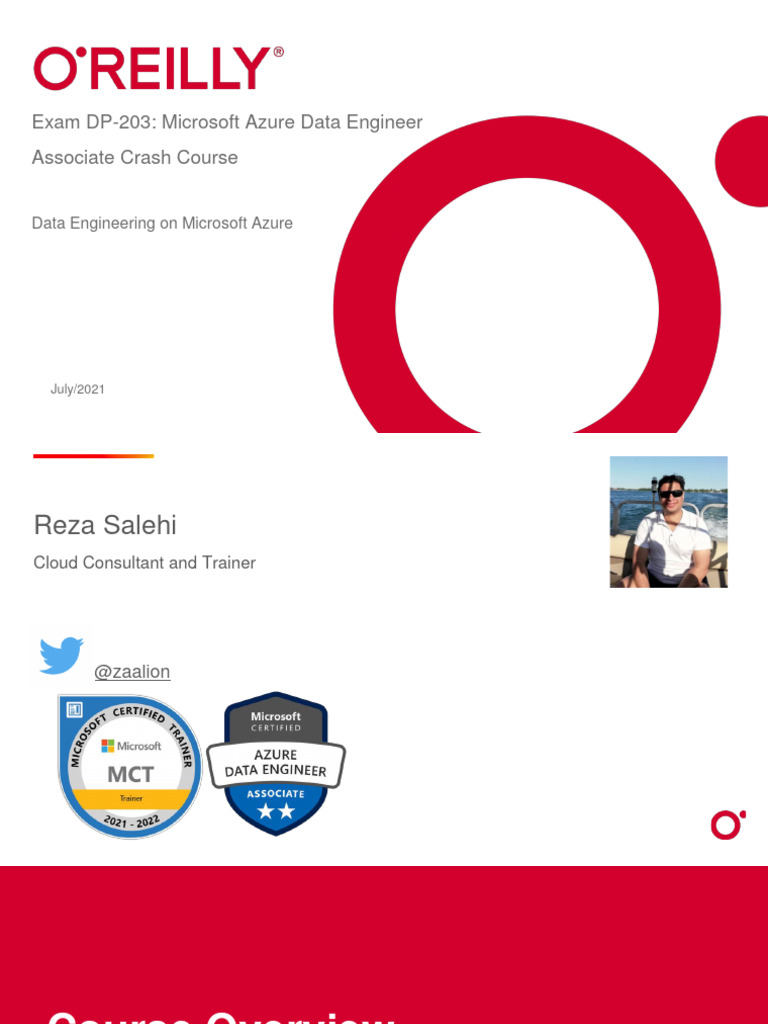 OReilly DP 203 Slide Deck | PDF | Databases | Microsoft Azure