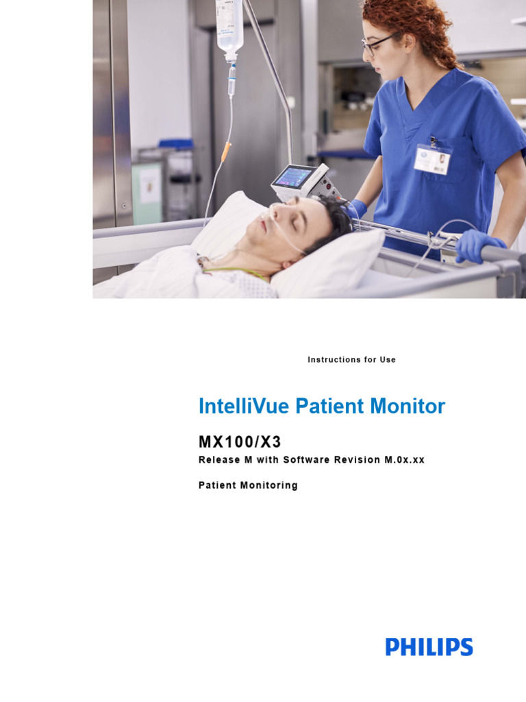 X3_MX100_Patient Monitor | PDF | Electrocardiography | Computer Security