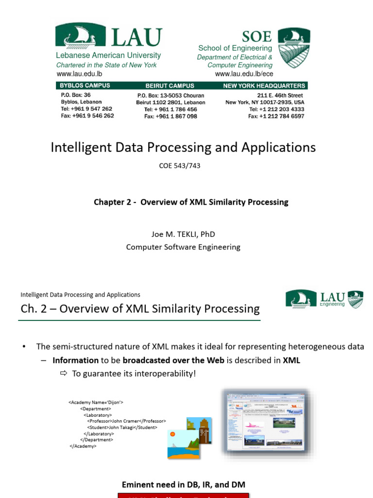 Ch. 2 - Overview of XML Similarity Processing | PDF | Semantic Web | World Wide Web