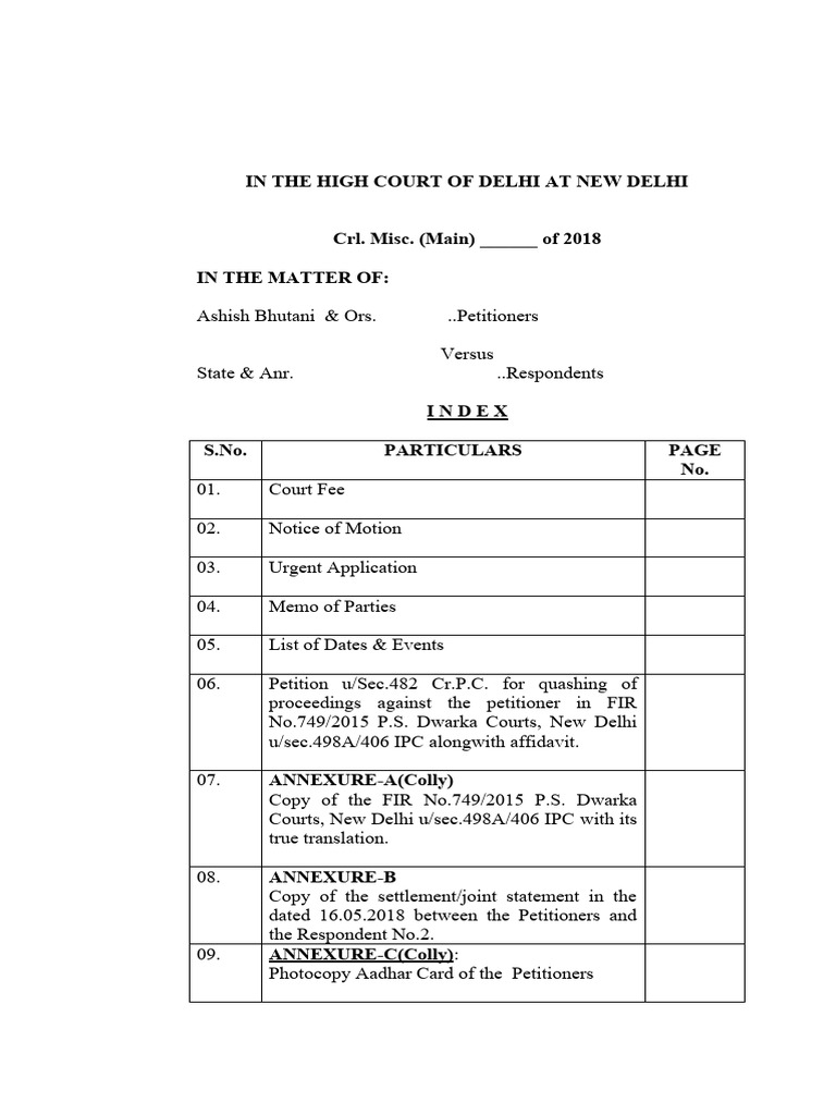 482.quashing Hma 498.406.sonia Ashish | PDF | Affidavit | Common Law 482.quashing Hma 498.406.sonia Ashish | PDF | Affidavit | Common Law
