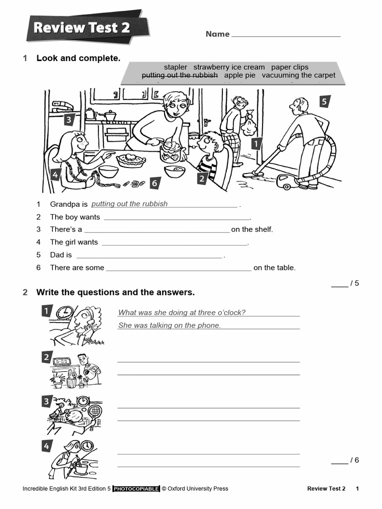 IEK TB5 Unit Review 2 | PDF