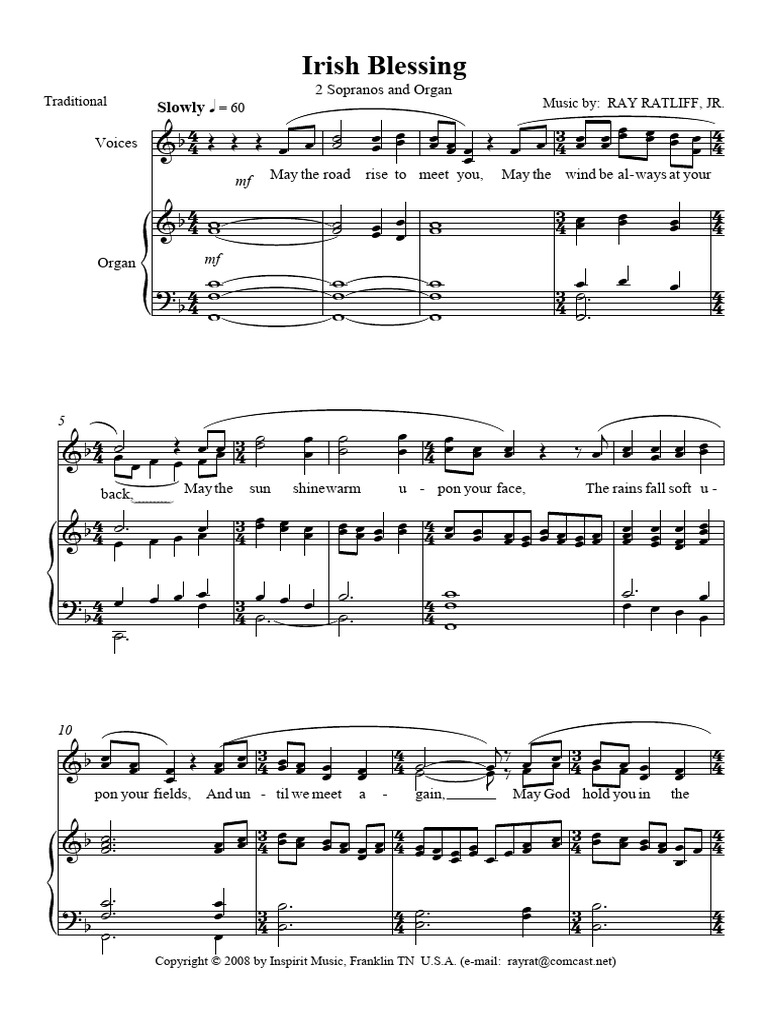 Irish blessing | PDF