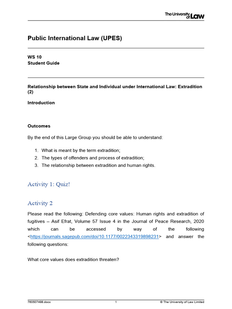 2324 - PIL - WS9 - Unit5 (2) - Student Guide | PDF | Finance & Money Management | Politics