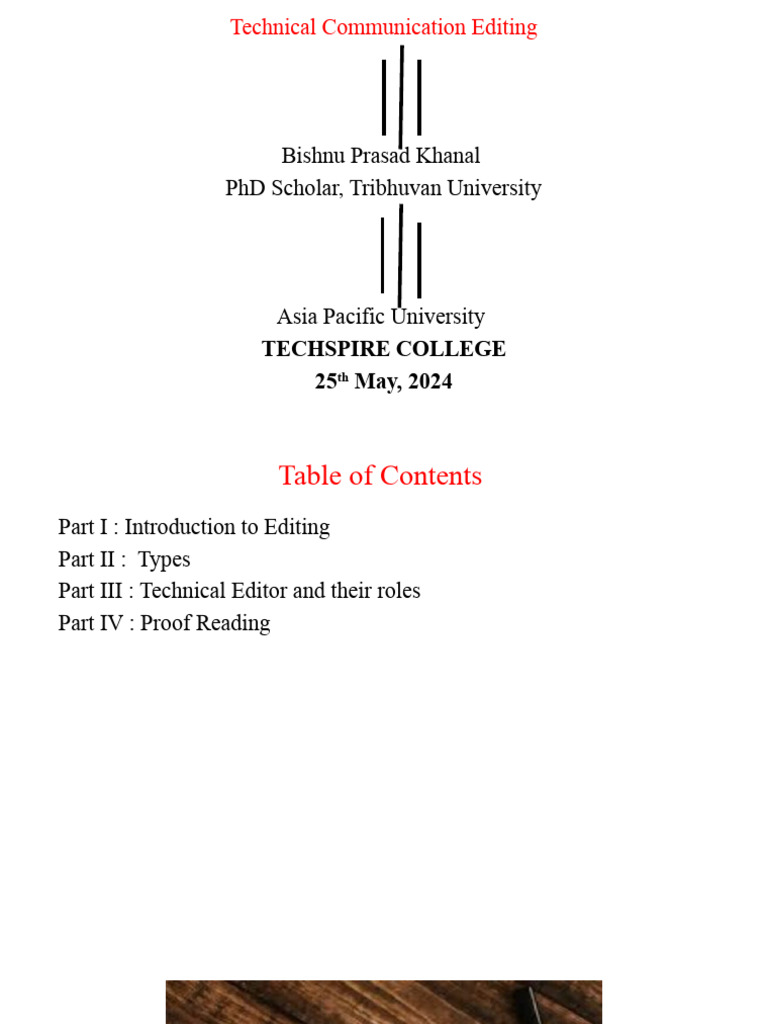 6th Week Technical Communication Editing | PDF | Art | Computers