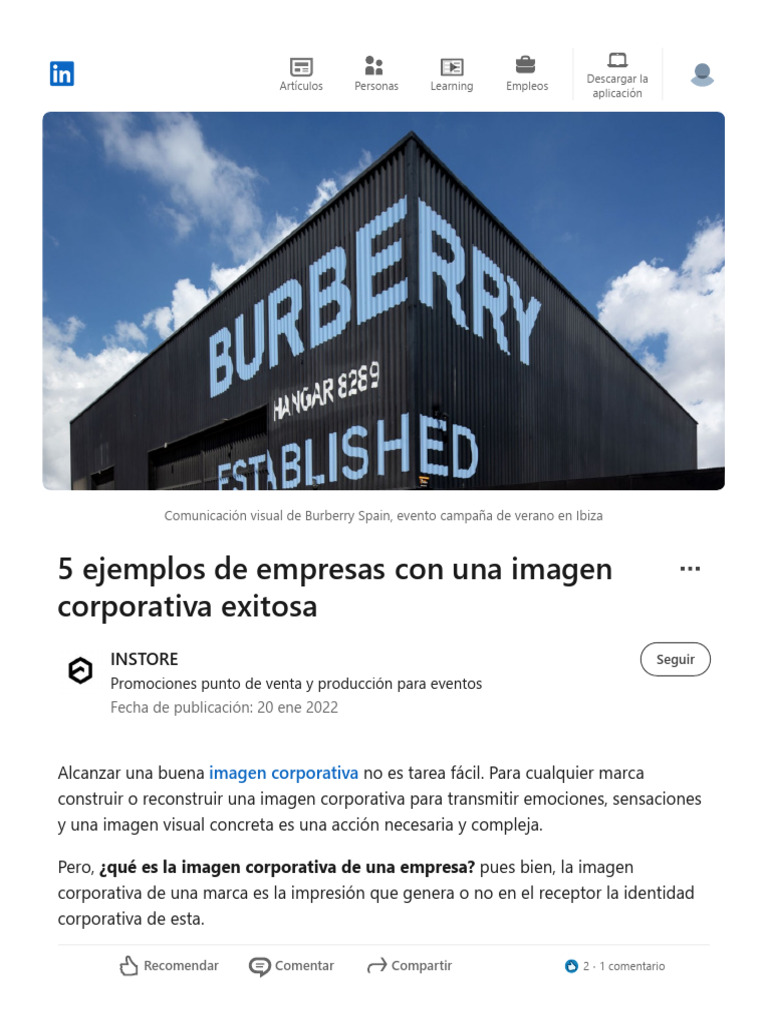 5 Ejemplos de Empresas Con Una Imagen Corporativa Exitosa - 115402 ...